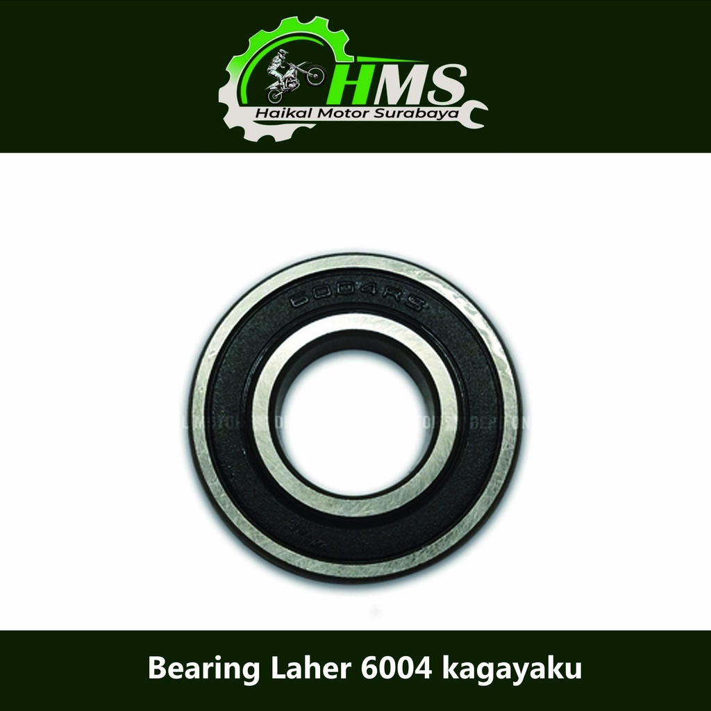 Jual Bearing Laher 6004 (KAGAYAKU) Laker Laher Ger Belakang Yamaha Klaker Ball Ring | Shopee ...