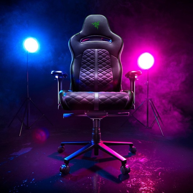 Jual Razer Enki - Green / Gaming Chair Original / Kursi Gaming | Shopee ...