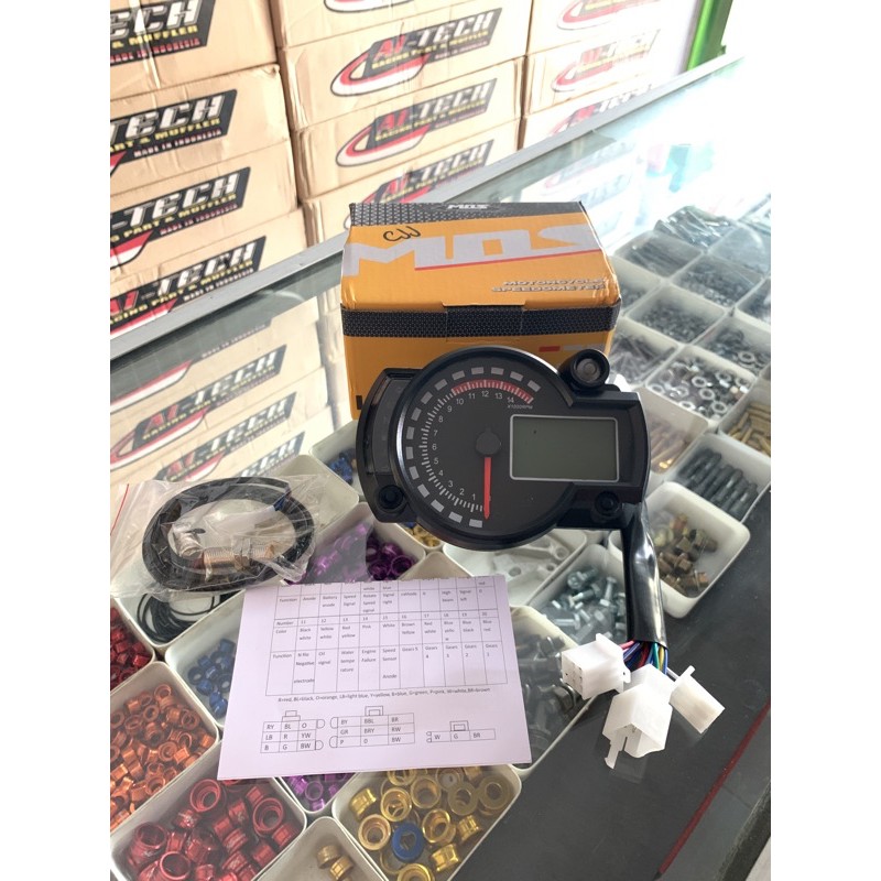 Jual SPEEDOMETER RX2N SET SOKET DAN SENSOR | Shopee Indonesia