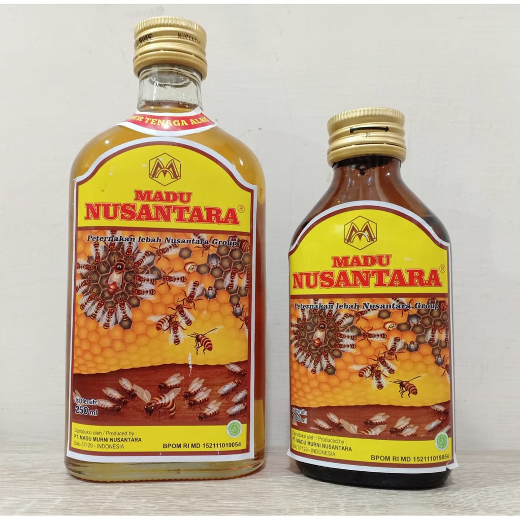 Jual MADU MURNI NUSANTARA - MADU SUPER NUSANTARA 100 ML | Shopee Indonesia