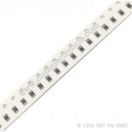 Jual Resistor 1206 4R7 5% SMD (HARGA QTY-10PCS) | Shopee Indonesia