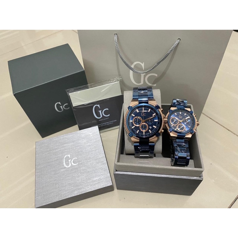 Jual Jam Tangan Guess Wanita Pria BLUE COLLECTION Y2500GG3201 Original ...