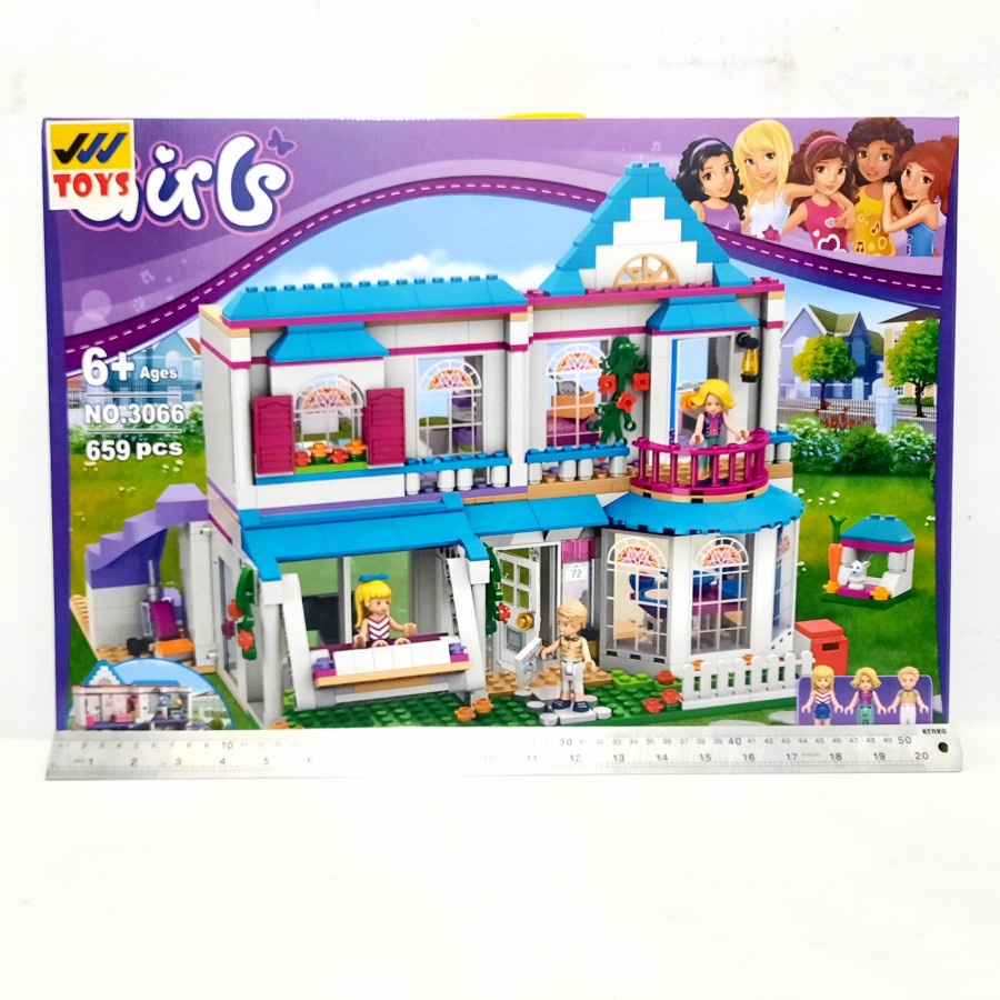 Jual Lego Block Friends Rumah Istana Hotel Mewah | Shopee Indonesia