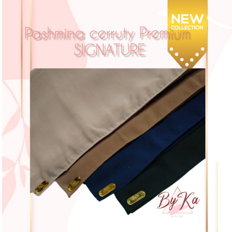Jual pashmina Ceruti choco PREMIUM label AKRILIK | Shopee Indonesia