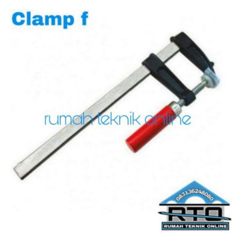 Jual Alat Press Kayu 5 cm x 100 cm Alat Penjepit Model F ( Clamp F ...