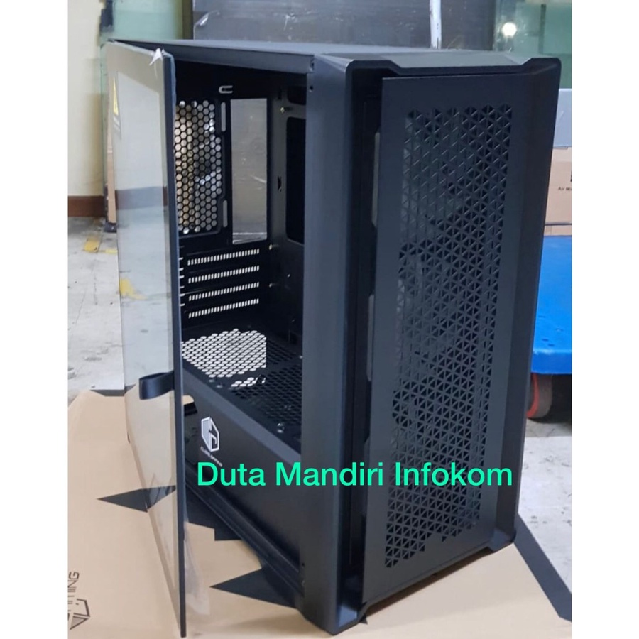 Jual Cube Gaming ALTA - Mesh Design Tempered Glass m-ATX Gaming Case ...