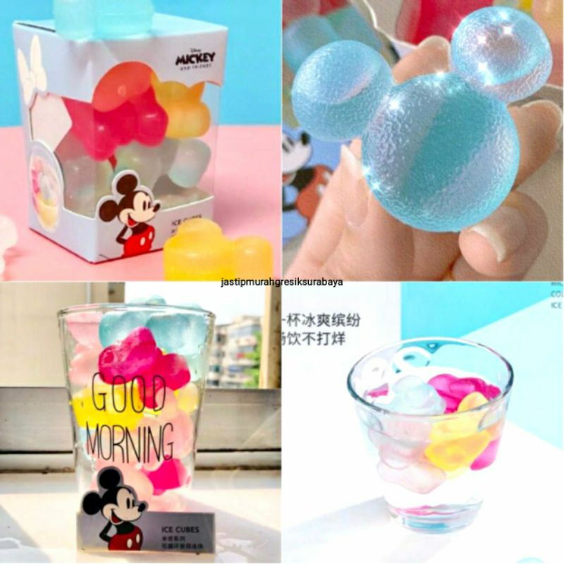 Jual MICKEY MOUSE REUSABLE ICE BLOCK 12PCS ES BATU VIRAL MINISO ES BATU ...