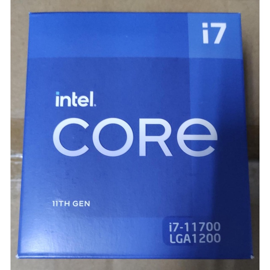 Jual Intel Core i7 11700 BOX (LGA 1200, Gen 11) | Shopee Indonesia