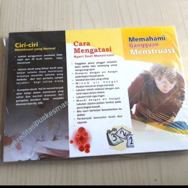 Jual Leaflet Memahami Gangguan Menstruasi | Shopee Indonesia