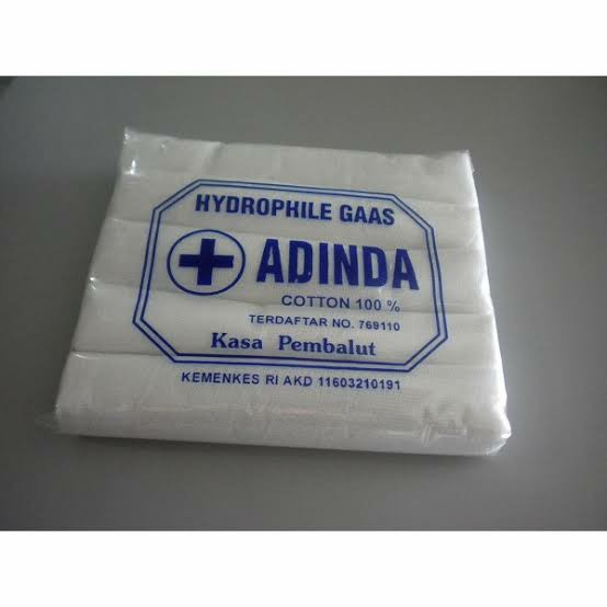 Jual ADINDA Kassa Perban / Kasa Verban Adinda 15cm / Kasa Hidrofil 15CM ...