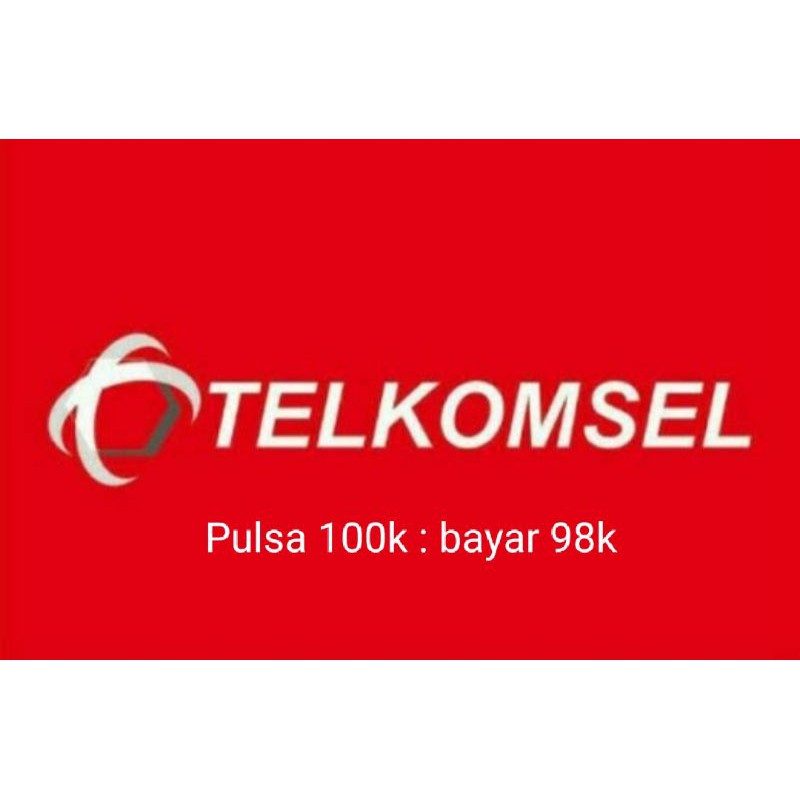 Jual Pulsa Telkomsel 100k bayar 98k | Shopee Indonesia