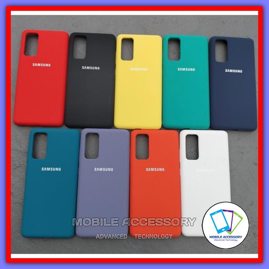 Jual Softcase Samsung Galaxy S20 FE S20FE Silicone Case Full Cover ...