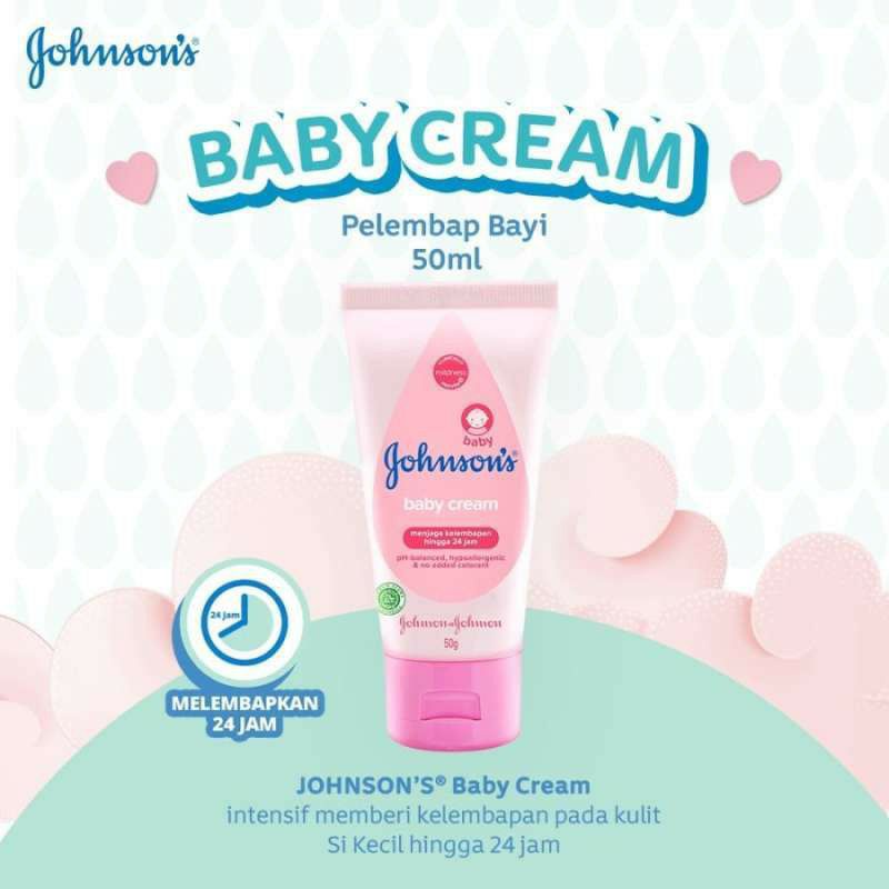 Jual Johnsons Baby Cream 50g | Shopee Indonesia