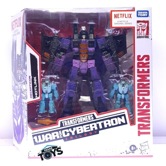 Jual Hotlink Transformers Netflix War for Cybertron Trilogy Voyager ...
