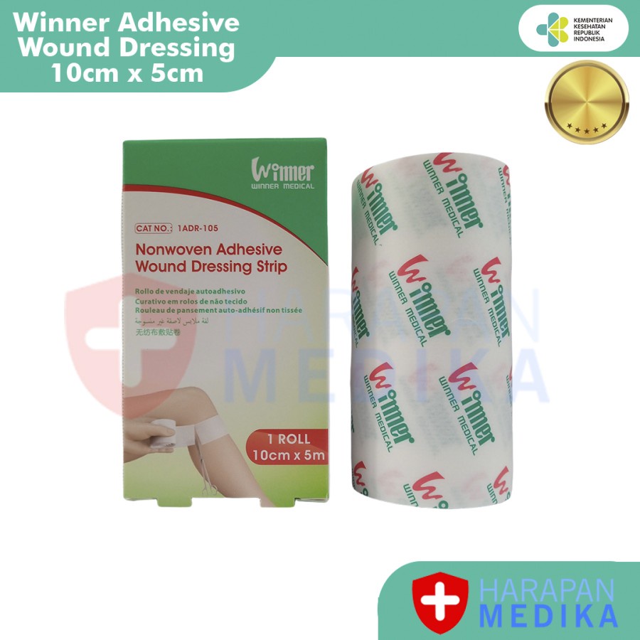 Jual Plester Winner Adhesive Wound Dressing Strip 10cm x 5m seperti ...