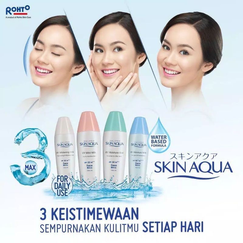 Jual SKIN AQUA Sunscreen UV|Skin aqua SPF 50|Skin aqua Spf 30|skin Aqua ...