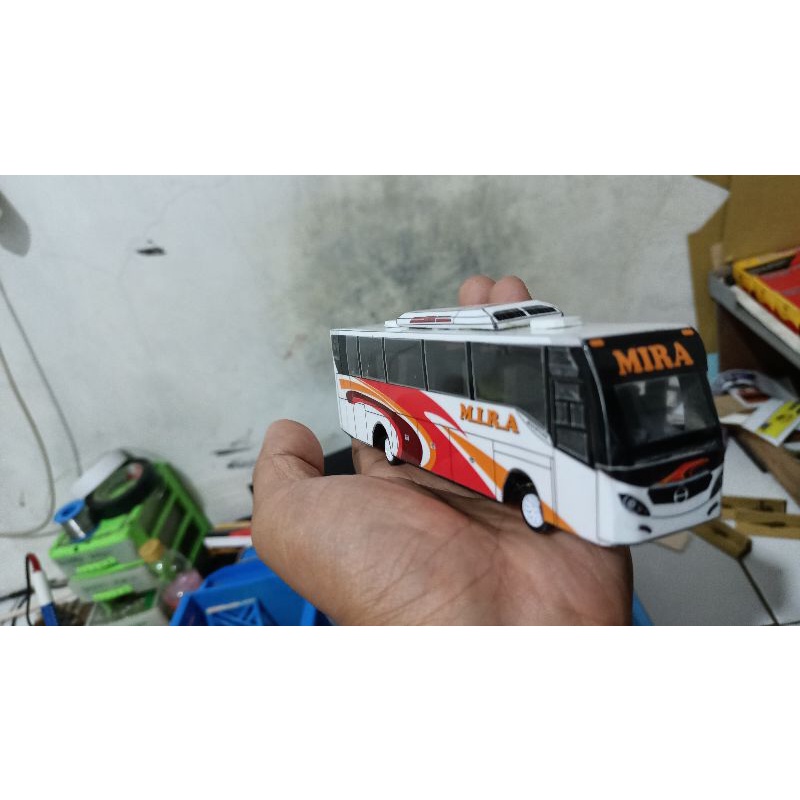 Jual Miniatur bis Mira Seukuran hotwill | Shopee Indonesia