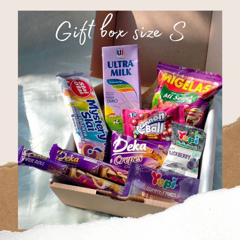 Jual Snack Box / Gift Box / Hampers Custom ukuran 15x15x5 cm [mini ...