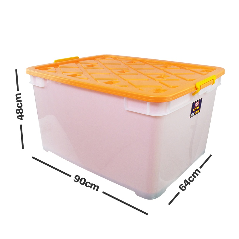 Jual SHINPO Kontainer Plastik Dengan Roda Extra Container Box Kotak ...