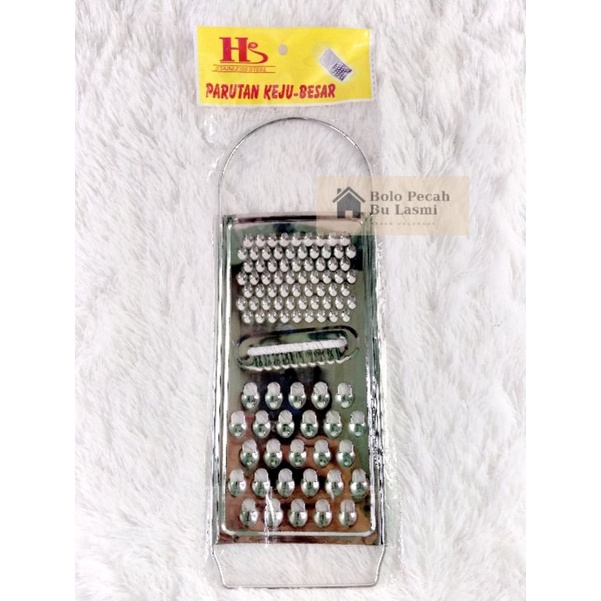 Jual Parutan Keju Besar Merk HS Stainless Anti Karat / Parutan Besar ...