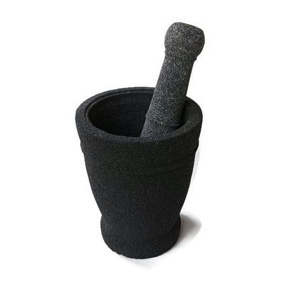 Jual Lumpang alu batu asli / mortar pestle / tumbukan jamu model tinggi ...