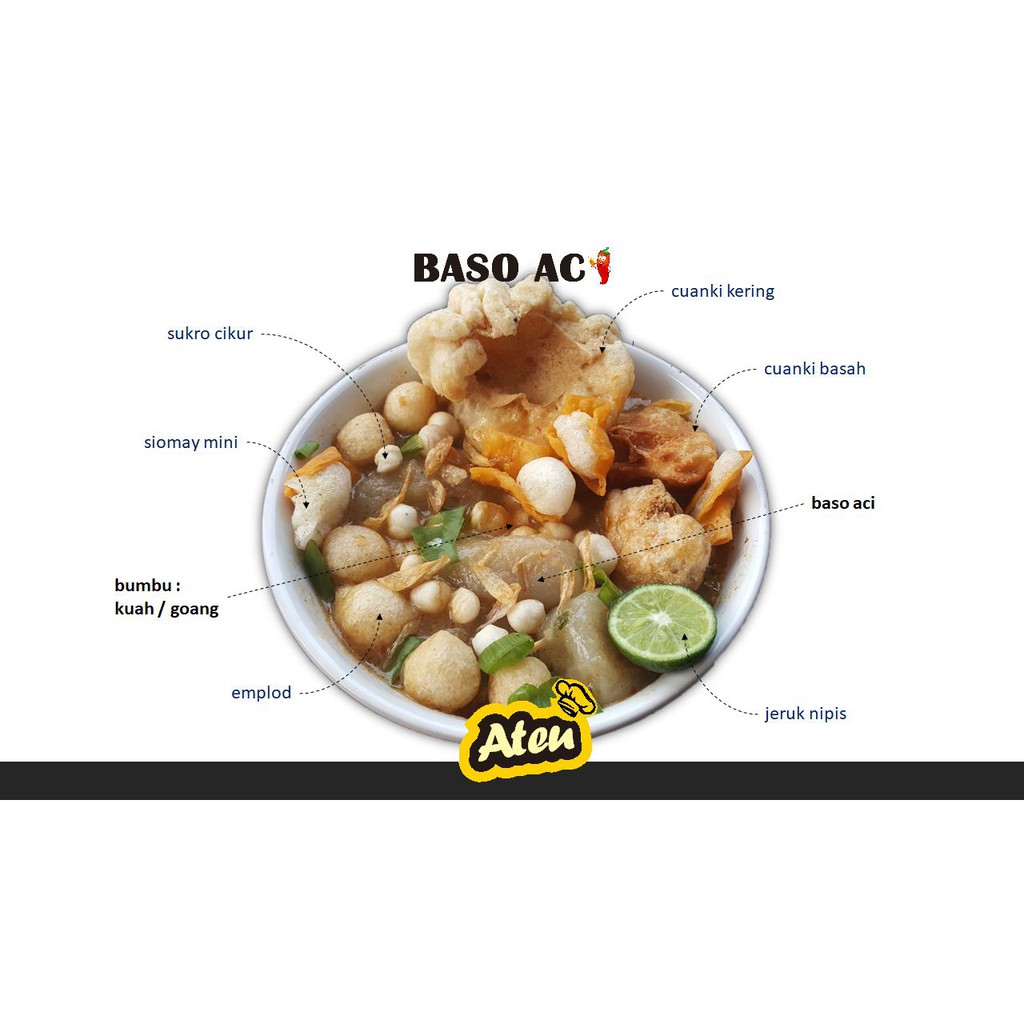 Jual baso aci ateu goang | Shopee Indonesia