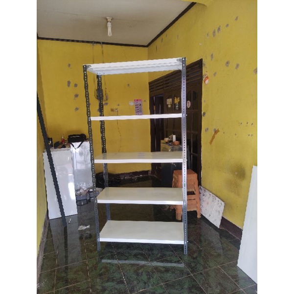Jual RAK BESI 4 SUSUN UK 200X120X40 | Shopee Indonesia
