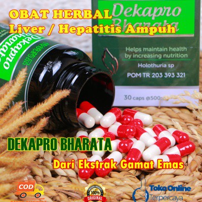 Jual DEKAPRO BHARATA Asli Original - Obat LIVER - HEPATITIS A B C ...