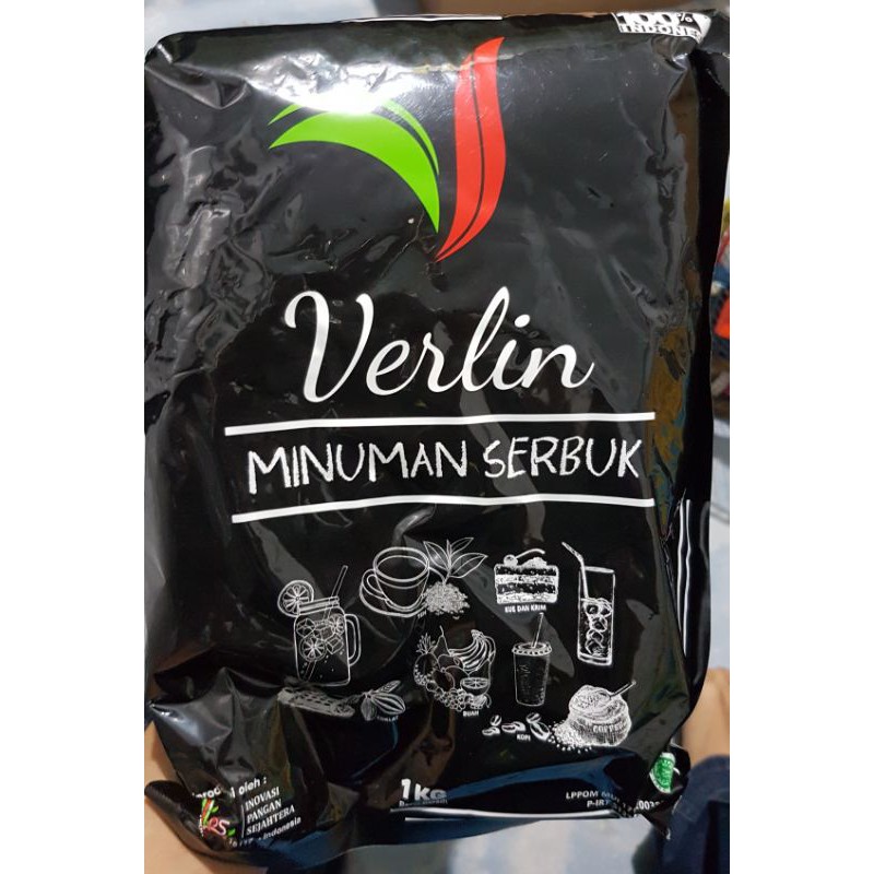 Jual VERLIN 1KG Powder Drink - Bubuk Minuman - Minuman Serbuk - Ice ...