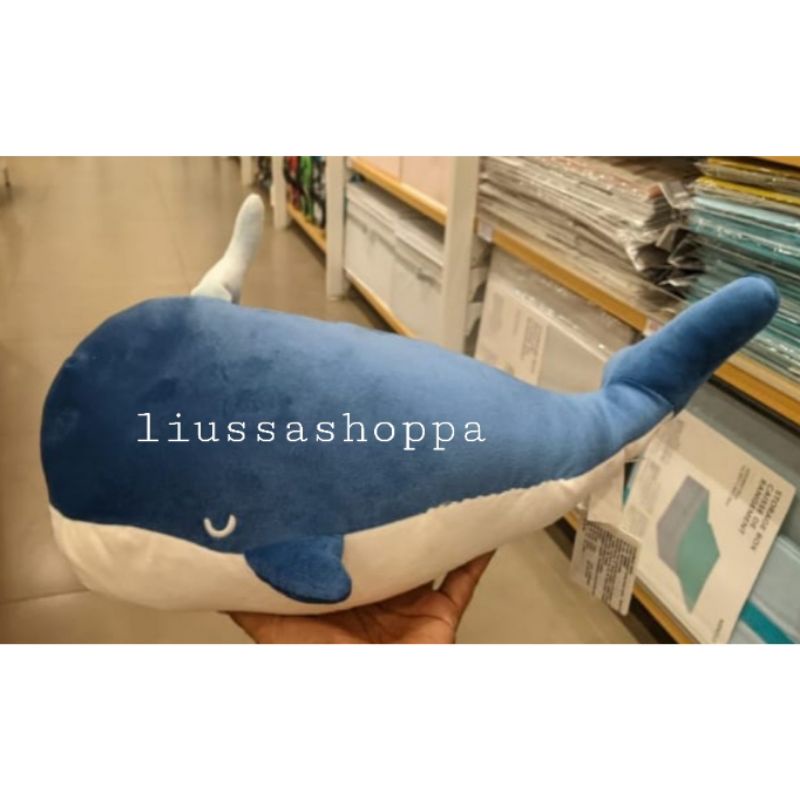 Jual Boneka Miniso - Ocean Series Little Whale Plush Toy | Shopee Indonesia