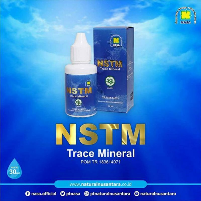 Jual NSTM NASA TRACE MINERAL/NSTM NASA ORIGINAL | Shopee Indonesia