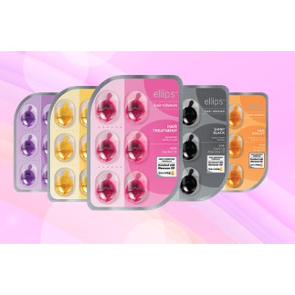 Jual ELLIPS Hair Vitamin 6 Capsule x 1ml | Shopee Indonesia