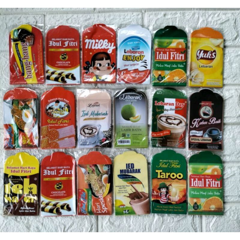 Jual Ready Promo Amplop snack jajan 50 pack | Shopee Indonesia