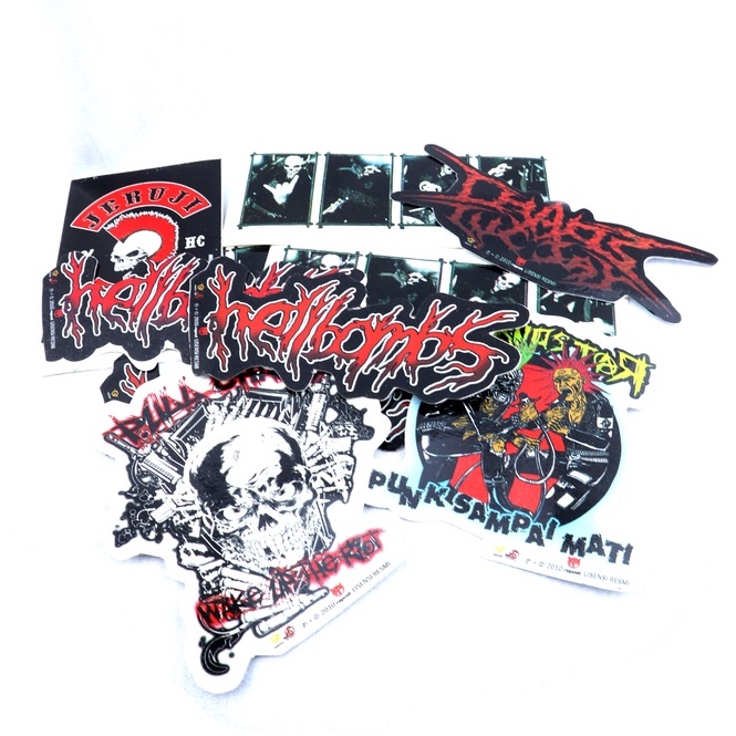 Jual Original Sticker Band Lokal - Repost C (Dijual Per-Satuan Dan ...