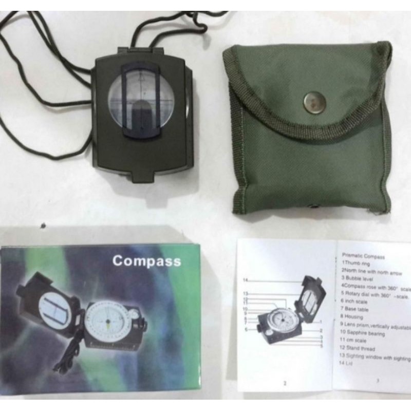 Jual COMPAS KOMPAS BIDIK LENSATIC PRAMUKA CAMPING | Shopee Indonesia