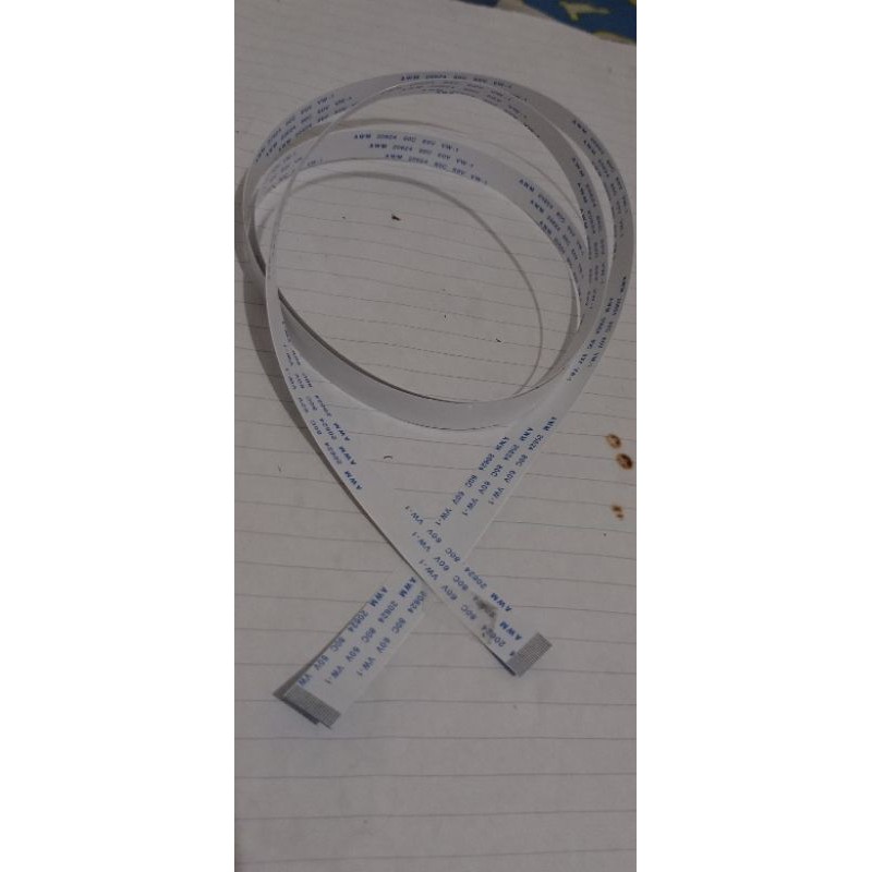 Jual Kabel flexibel awm 20624 20 pin x 1 meter x 0,5 mm lebar 1 cm ...
