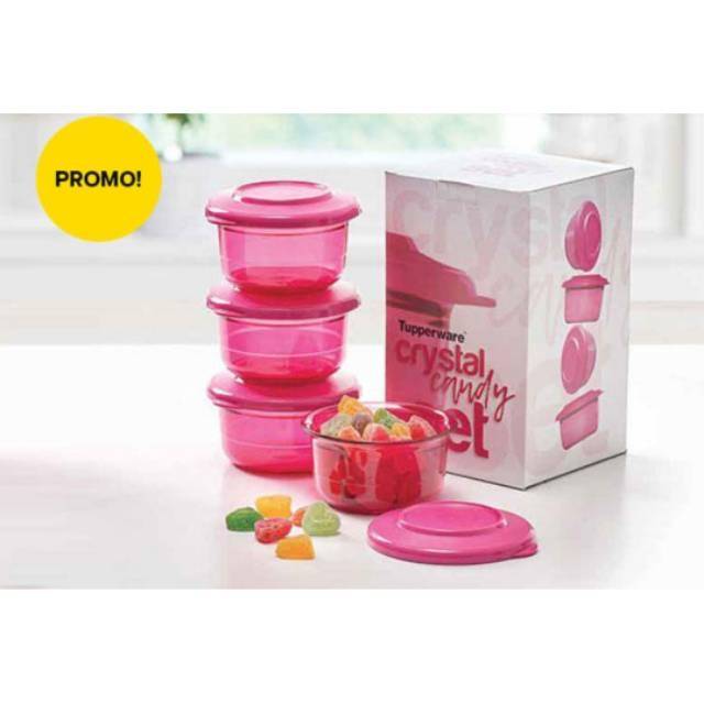 Jual Tupperware Crystal candy (4pc) | Shopee Indonesia