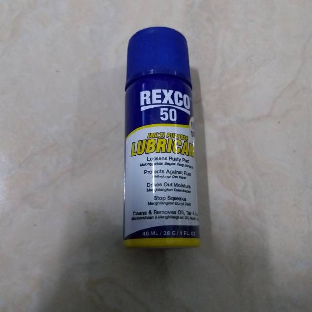 Jual REXCO 50 Lubricant isi 40 ml | Shopee Indonesia