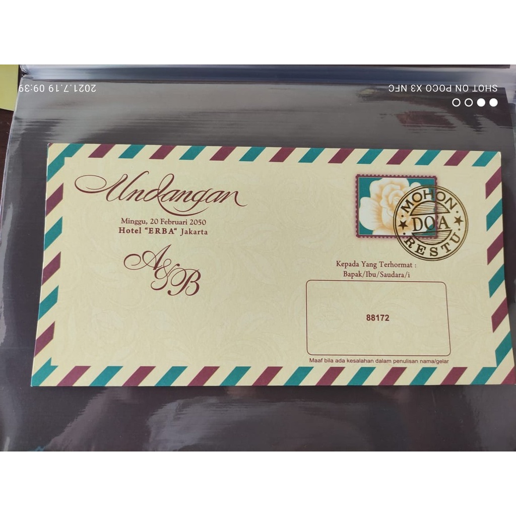 Jual UNDANGAN BLANGKO ERBA 88172 | Shopee Indonesia