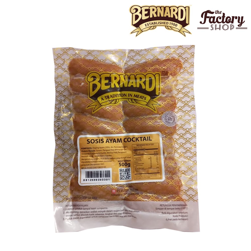 Jual BERNARDI COCKTAIL AYAM 500G (9912500303) | Shopee Indonesia