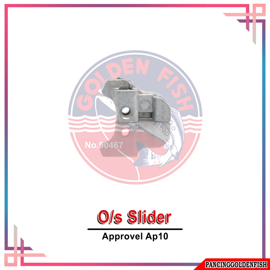 Jual O/S SLIDER REEL GOLDENFISH APPROVEL | Shopee Indonesia