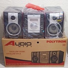 Jual Radio Tape DVD Mini Compo Polytron Baru NOS | Shopee Indonesia