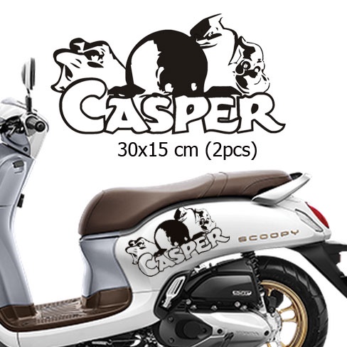 Jual Stiker motor Casper untuk tipe vespa scoopy genio | Shopee Indonesia