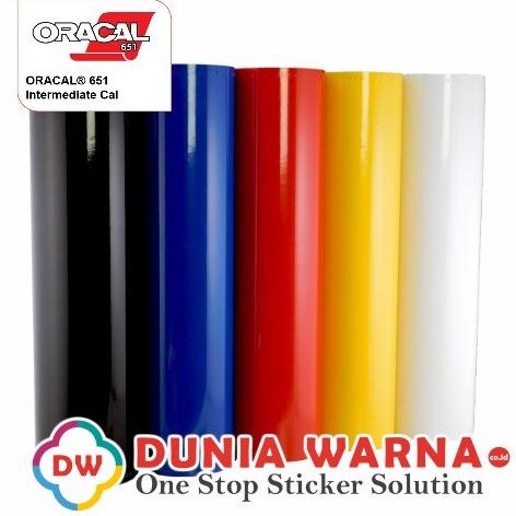 Jual Sticker ORACAL 651 GLOSS MATTE DOOF DOP SKOTLET (Kecuali 090 091 ...