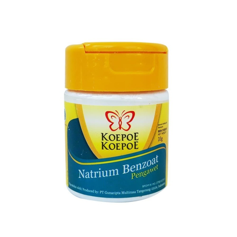 Jual Natrium Benzoat Kopoe kopoe (@33gram) | Shopee Indonesia