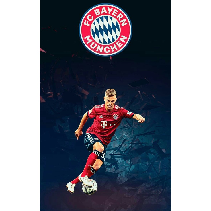 Jual JOSHUA KIMMICH | POSTER HIASAN DINDING | FC BAYERN MUNICH MURAH ...