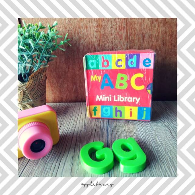 Jual BOARD BOOK HURUF MY ABC MINI LIBRARY BUKU IMPORT BBW MURAH ...