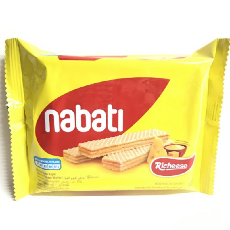 Jual wafer nabati 46g 1 dus isi 60 pcs | Shopee Indonesia