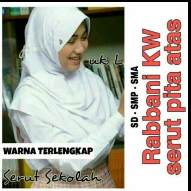 Jual JILBAB PUTIH SEKOLAH ANAK SERUT | Shopee Indonesia