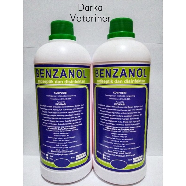 Jual Benzanol 10% ( antiseptik dan disinfektan) | Shopee Indonesia